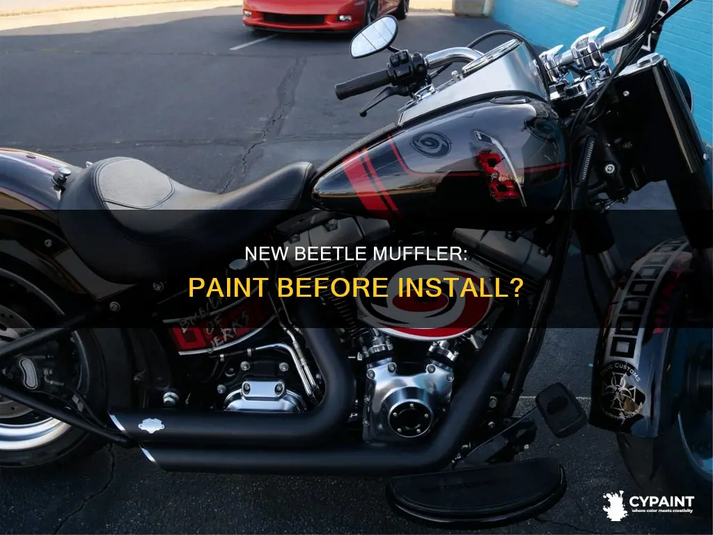 New Beetle Muffler: Paint Before Install? | CyPaint