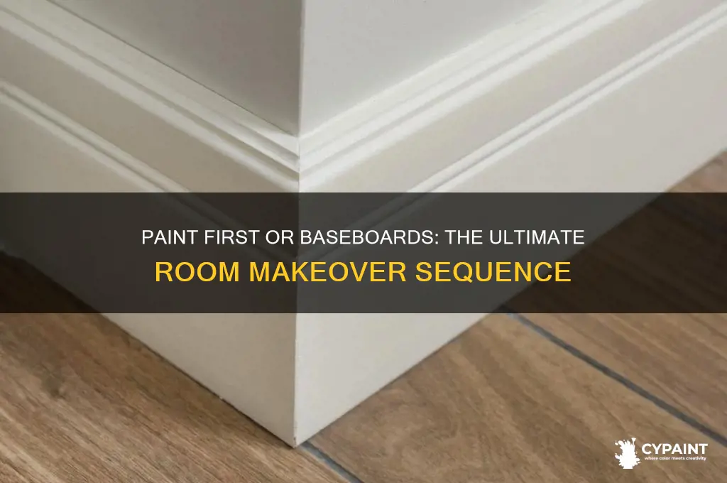 Paint First Or Baseboards: The Ultimate Room Makeover Sequence | CyPaint
