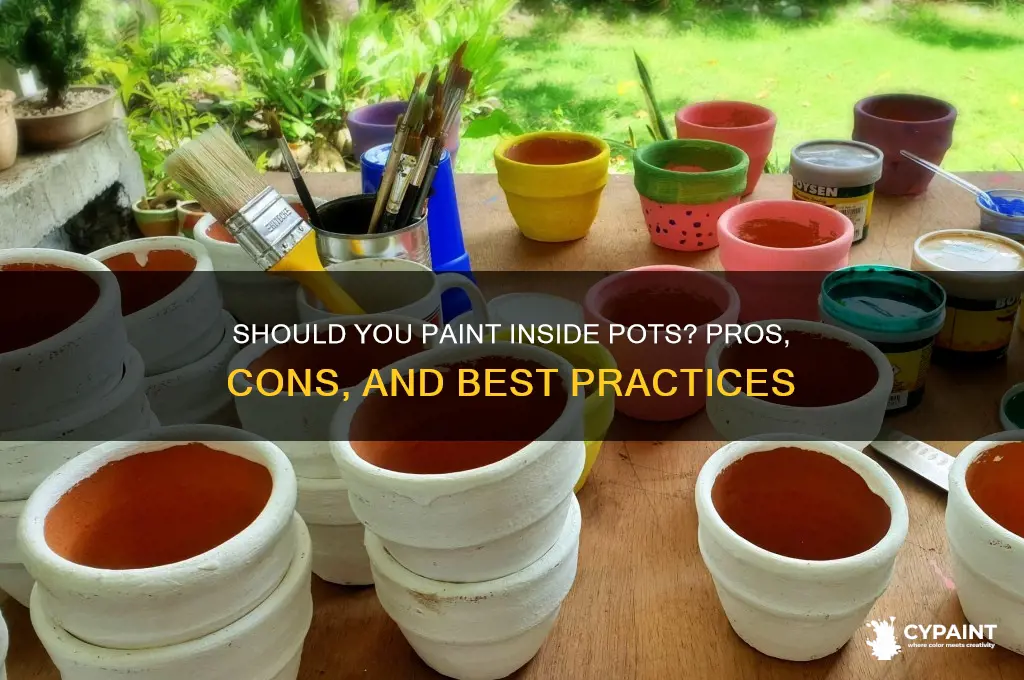 Should You Paint Inside Pots? Pros, Cons, And Best Practices | CyPaint