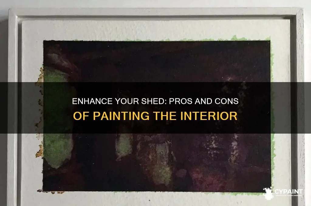 Enhance Your Shed: Pros And Cons Of Painting The Interior | CyPaint