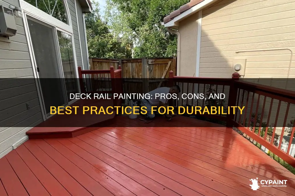 Deck Rail Painting: Pros, Cons, And Best Practices For Durability | CyPaint