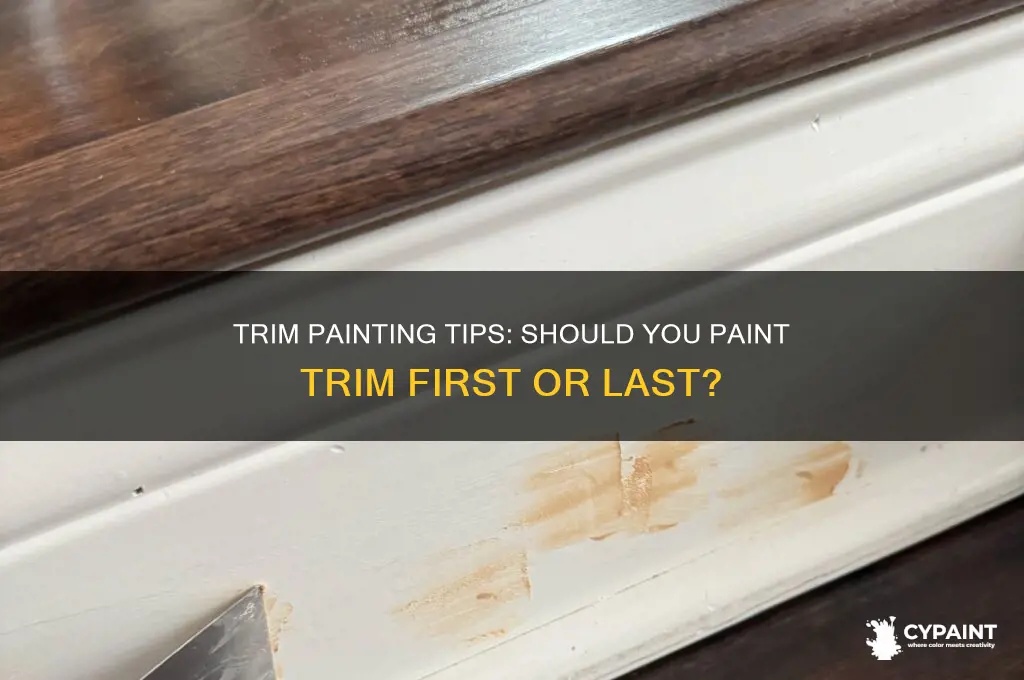 Trim Painting Tips: Should You Paint Trim First Or Last? | CyPaint