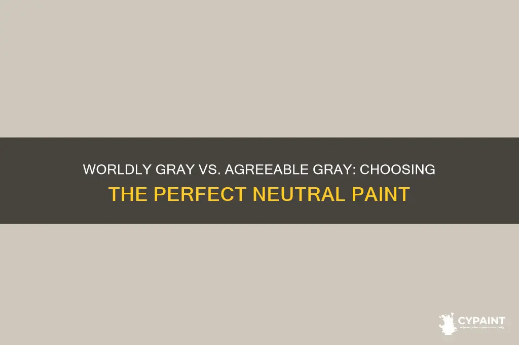 Worldly Gray Vs. Agreeable Gray: Choosing The Perfect Neutral Paint ...