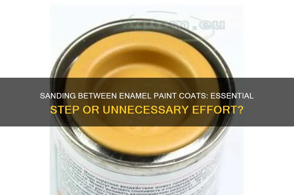Sanding Between Enamel Paint Coats: Essential Step Or Unnecessary ...