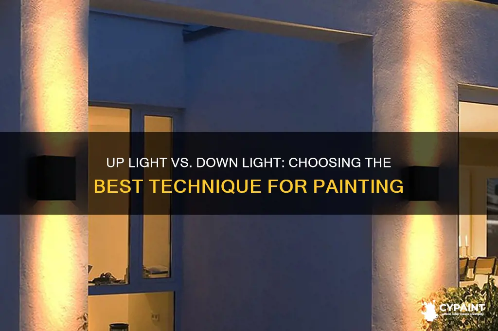 Up Light Vs. Down Light: Choosing The Best Technique For Painting | CyPaint