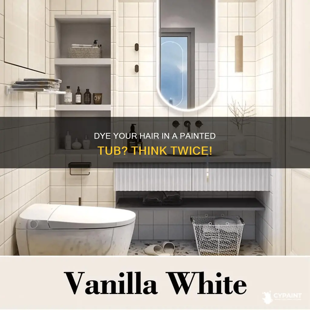 Dye Your Hair In A Painted Tub? Think Twice! | CyPaint