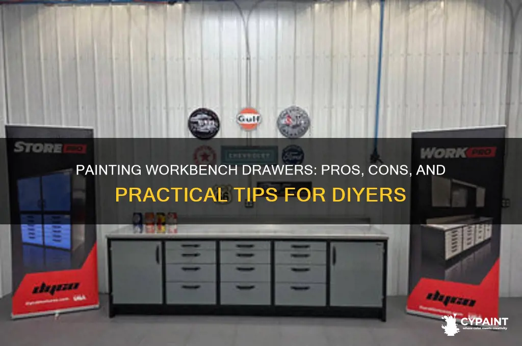 Painting Workbench Drawers: Pros, Cons, And Practical Tips For Diyers ...