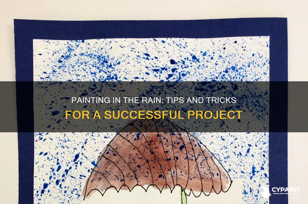 Painting In The Rain: Tips And Tricks For A Successful Project | CyPaint