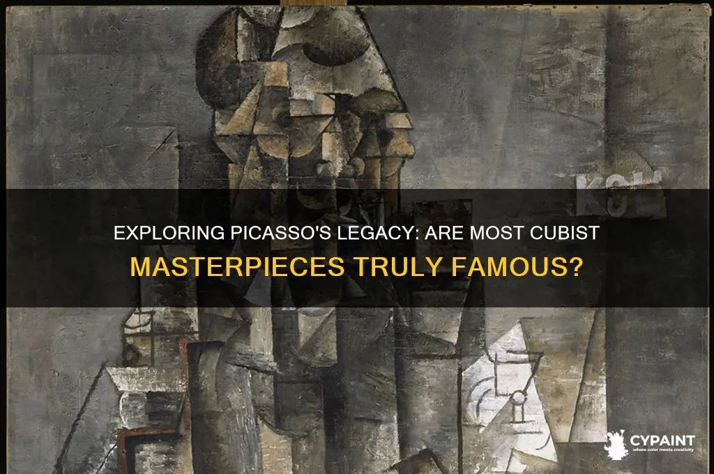 Exploring Picasso's Legacy: Are Most Cubist Masterpieces Truly Famous ...