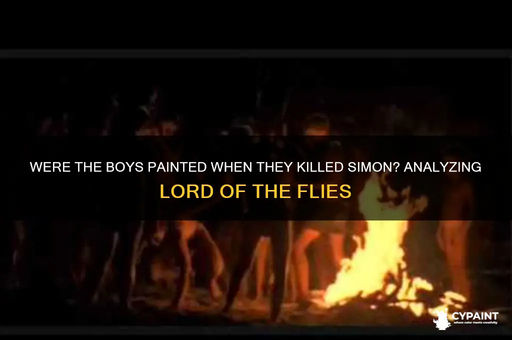 Were The Boys Painted When They Killed Simon? Analyzing Lord Of The ...