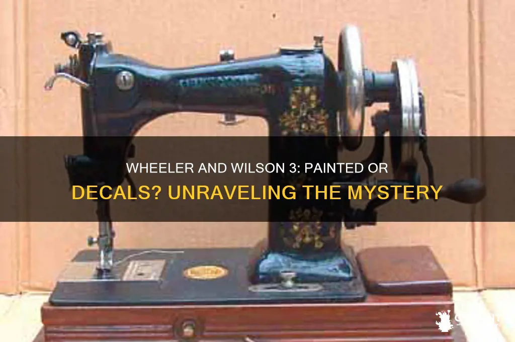 Wheeler And Wilson 3: Painted Or Decals? Unraveling The Mystery | CyPaint