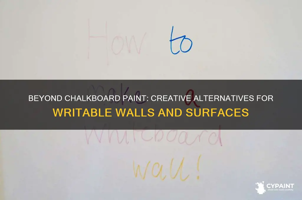 Beyond Chalkboard Paint: Creative Alternatives For Writable Walls And ...
