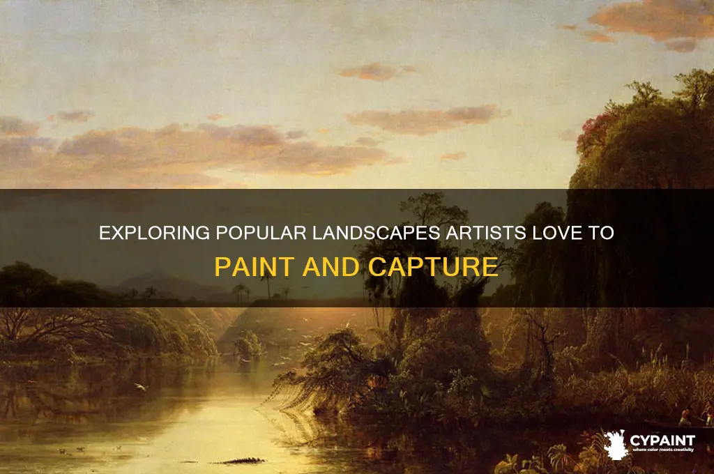 Exploring Popular Landscapes Artists Love To Paint And Capture | CyPaint