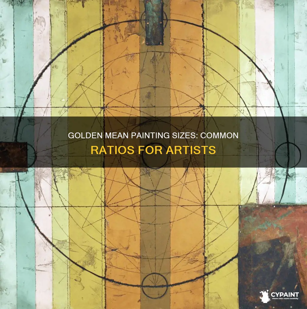 Golden Mean Painting Sizes: Common Ratios For Artists | CyPaint