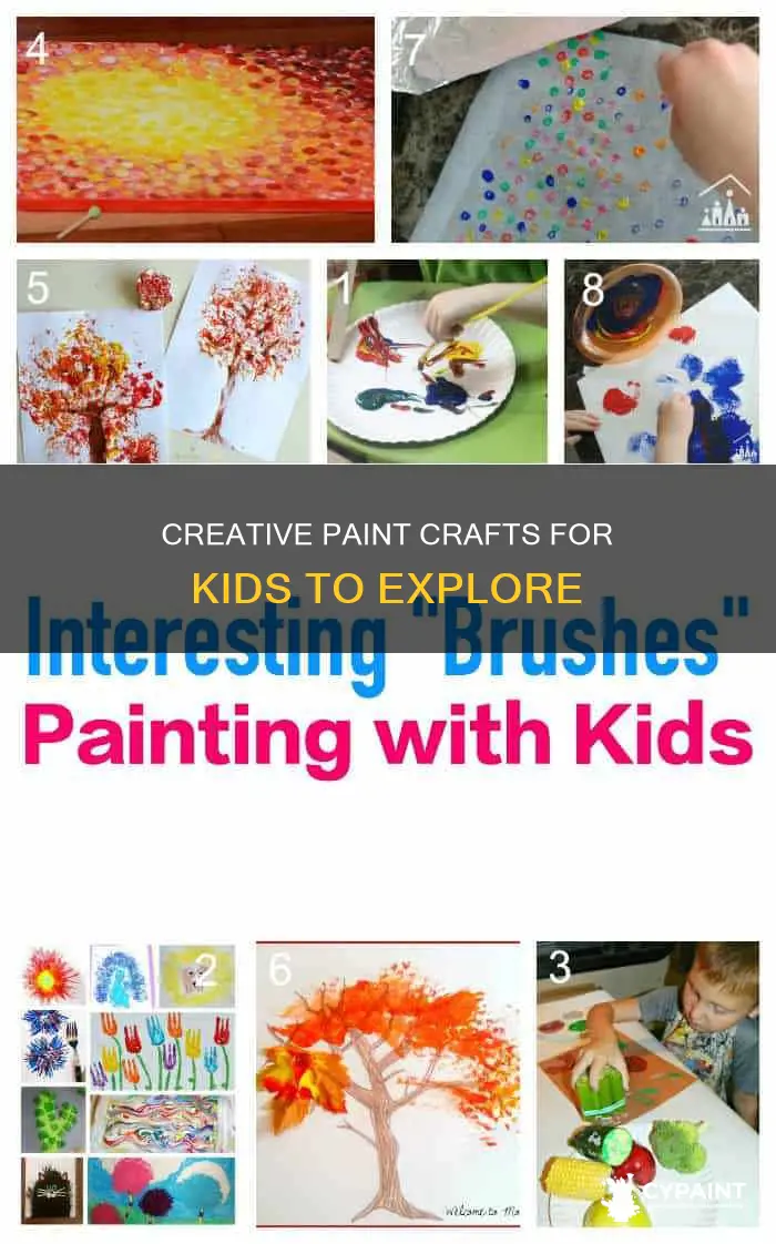 Creative Paint Crafts For Kids To Explore | CyPaint