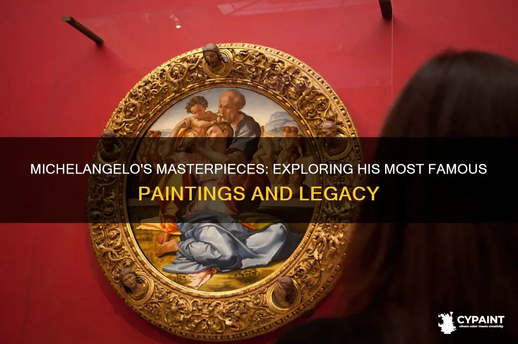 Michelangelo's Masterpieces: Exploring His Most Famous Paintings And ...