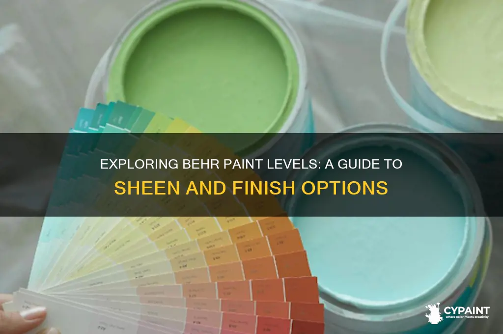 Exploring Behr Paint Levels: A Guide To Sheen And Finish Options | CyPaint