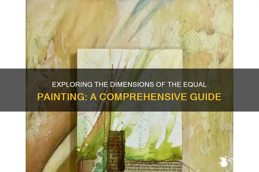 Exploring The Dimensions Of The Equal Painting: A Comprehensive Guide ...