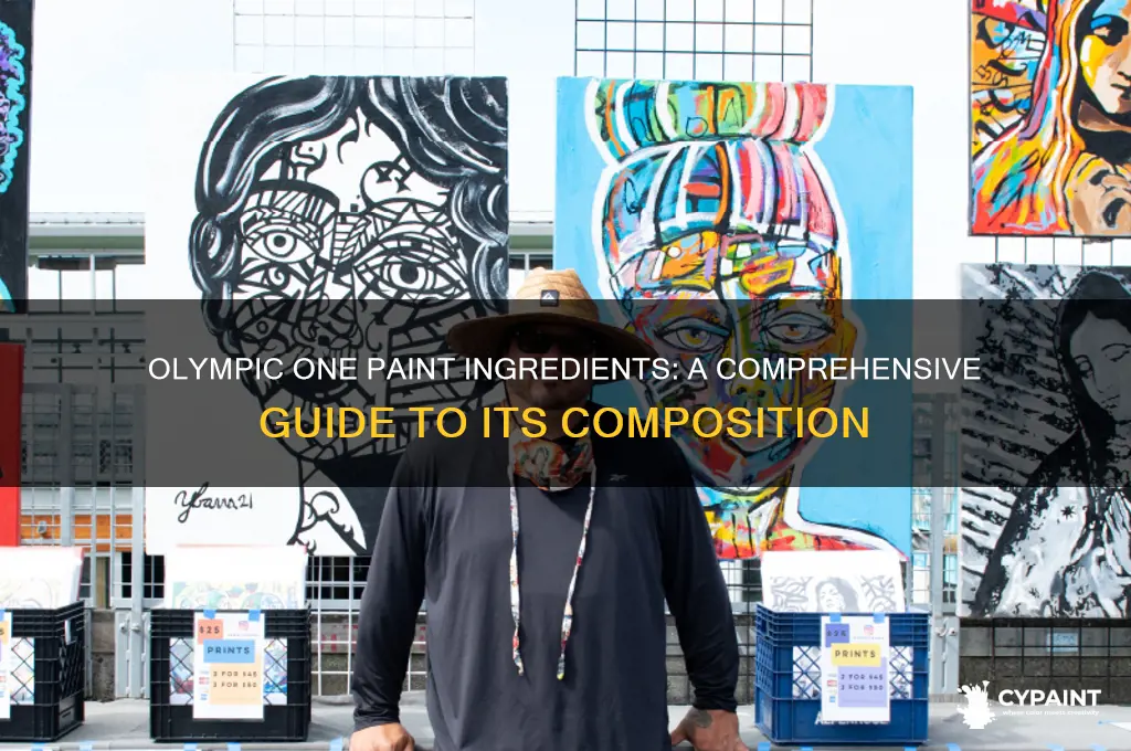 Olympic One Paint Ingredients: A Comprehensive Guide To Its Composition ...