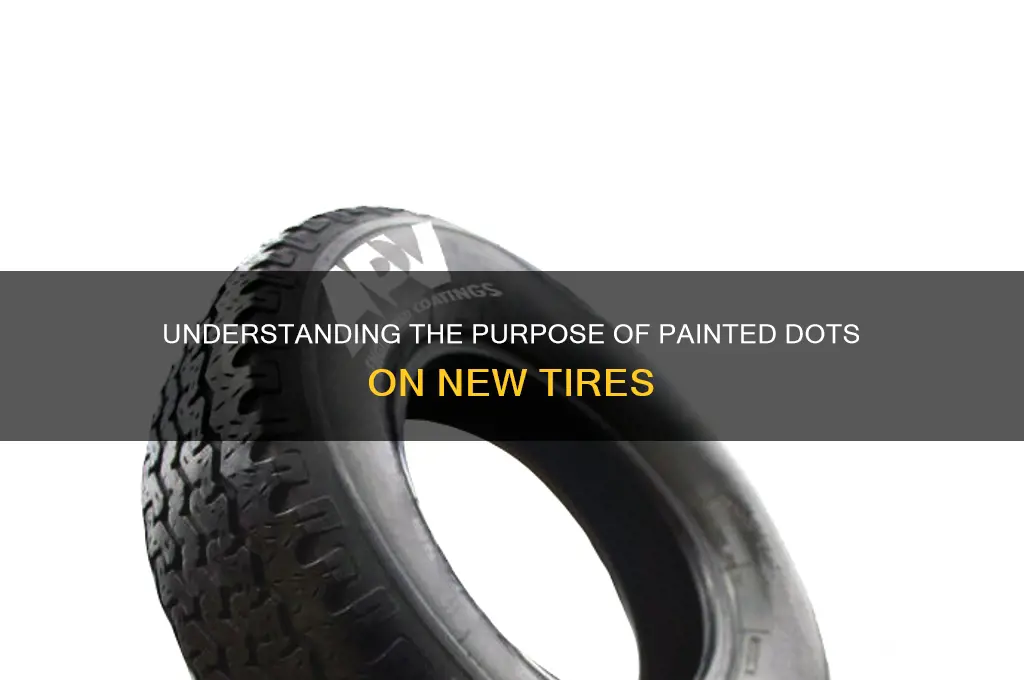 Understanding The Purpose Of Painted Dots On New Tires | CyPaint