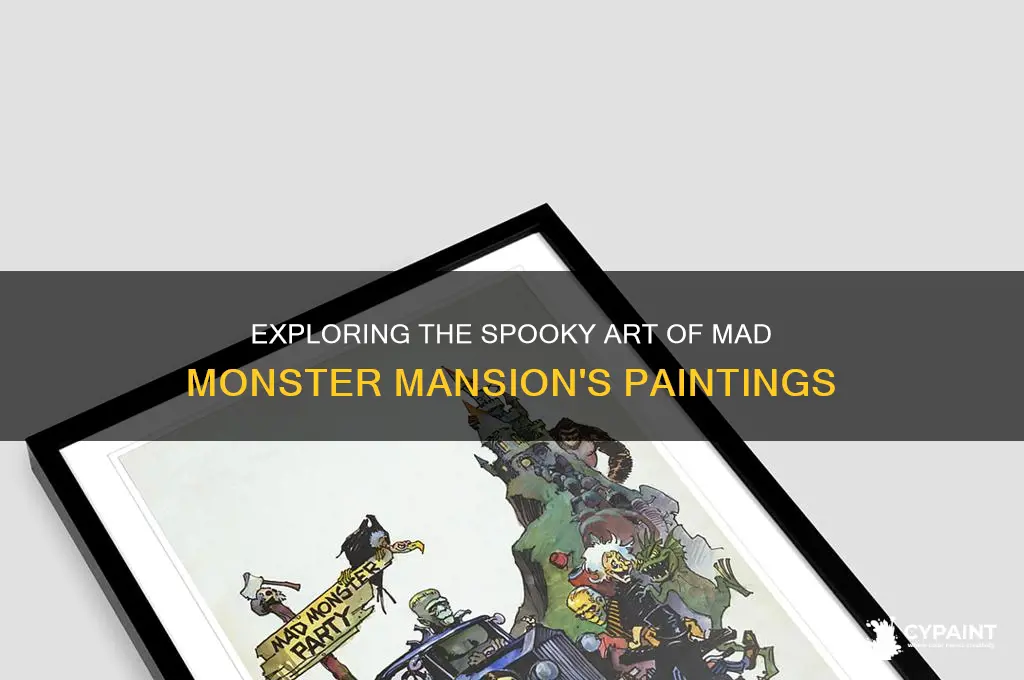Exploring The Spooky Art Of Mad Monster Mansion's Paintings | CyPaint
