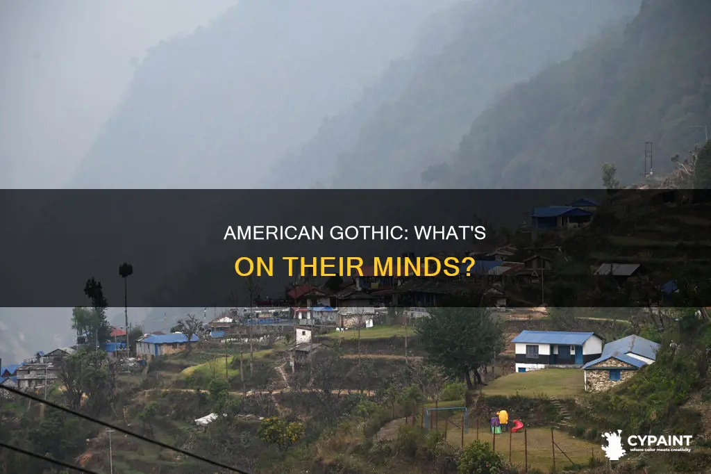 American Gothic: What's On Their Minds? | CyPaint