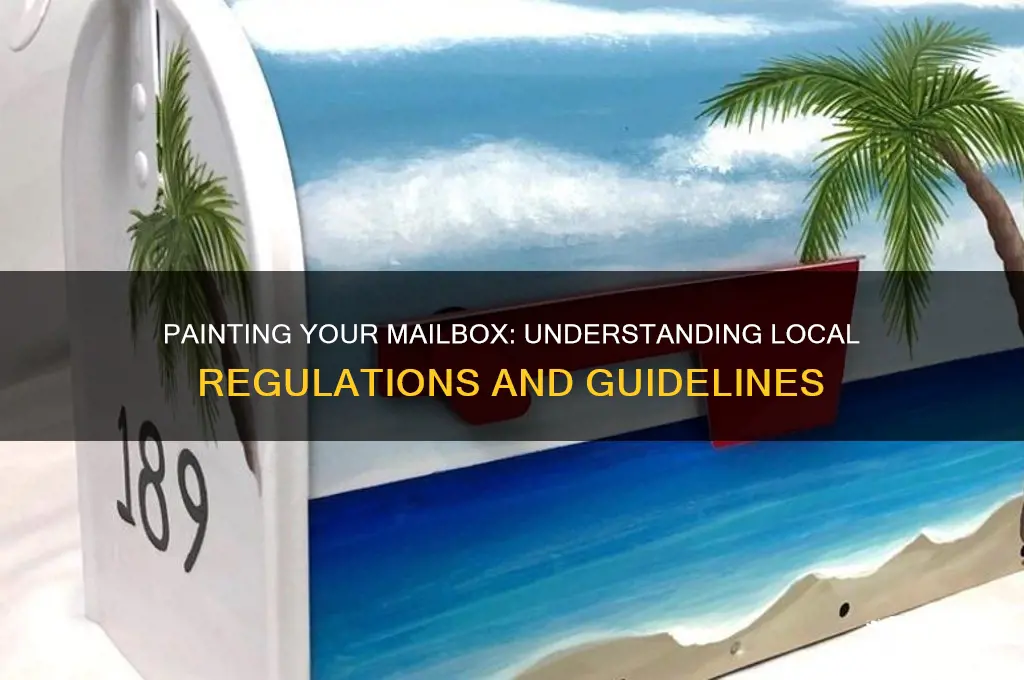 Painting Your Mailbox: Understanding Local Regulations And Guidelines ...