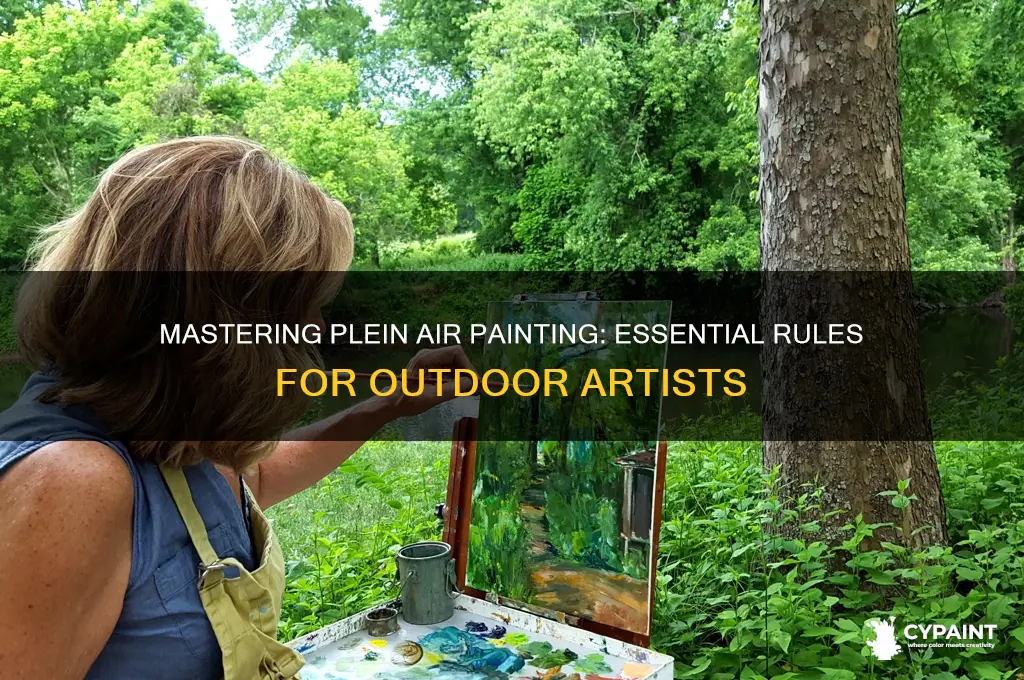 Mastering Plein Air Painting: Essential Rules For Outdoor Artists | CyPaint