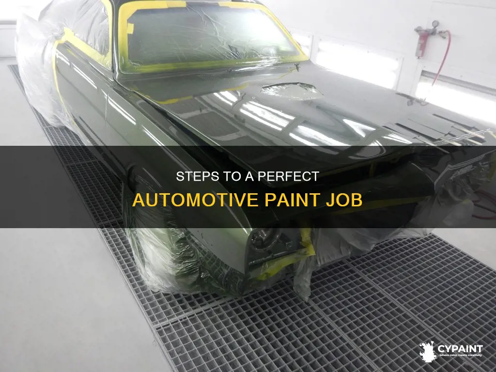 Steps To A Perfect Automotive Paint Job | CyPaint