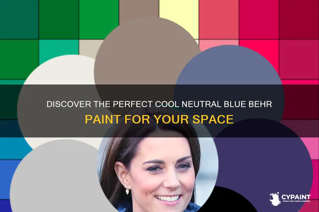 Discover The Perfect Cool Neutral Blue Behr Paint For Your Space | CyPaint