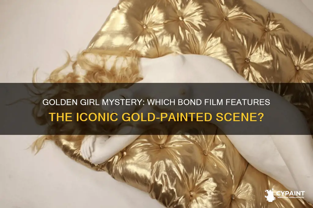 Golden Girl Mystery: Which Bond Film Features The Iconic Gold-Painted ...
