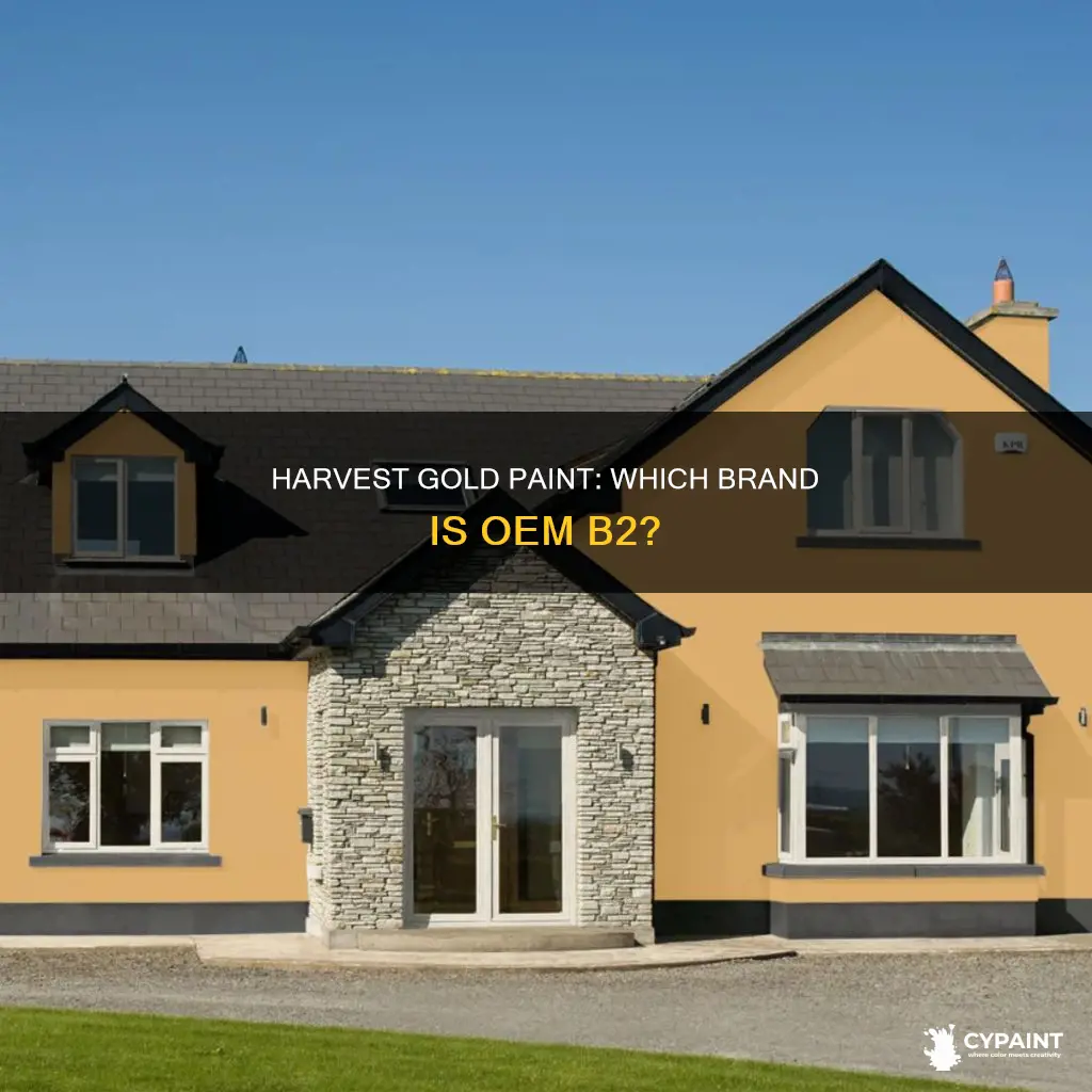 Harvest Gold Paint: Which Brand Is Oem B2? | CyPaint