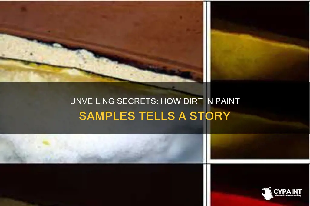Unveiling Secrets: How Dirt In Paint Samples Tells A Story | CyPaint