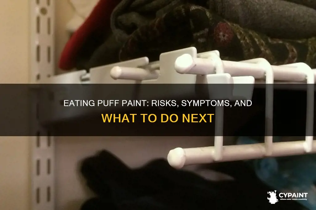 Eating Puff Paint: Risks, Symptoms, And What To Do Next | CyPaint