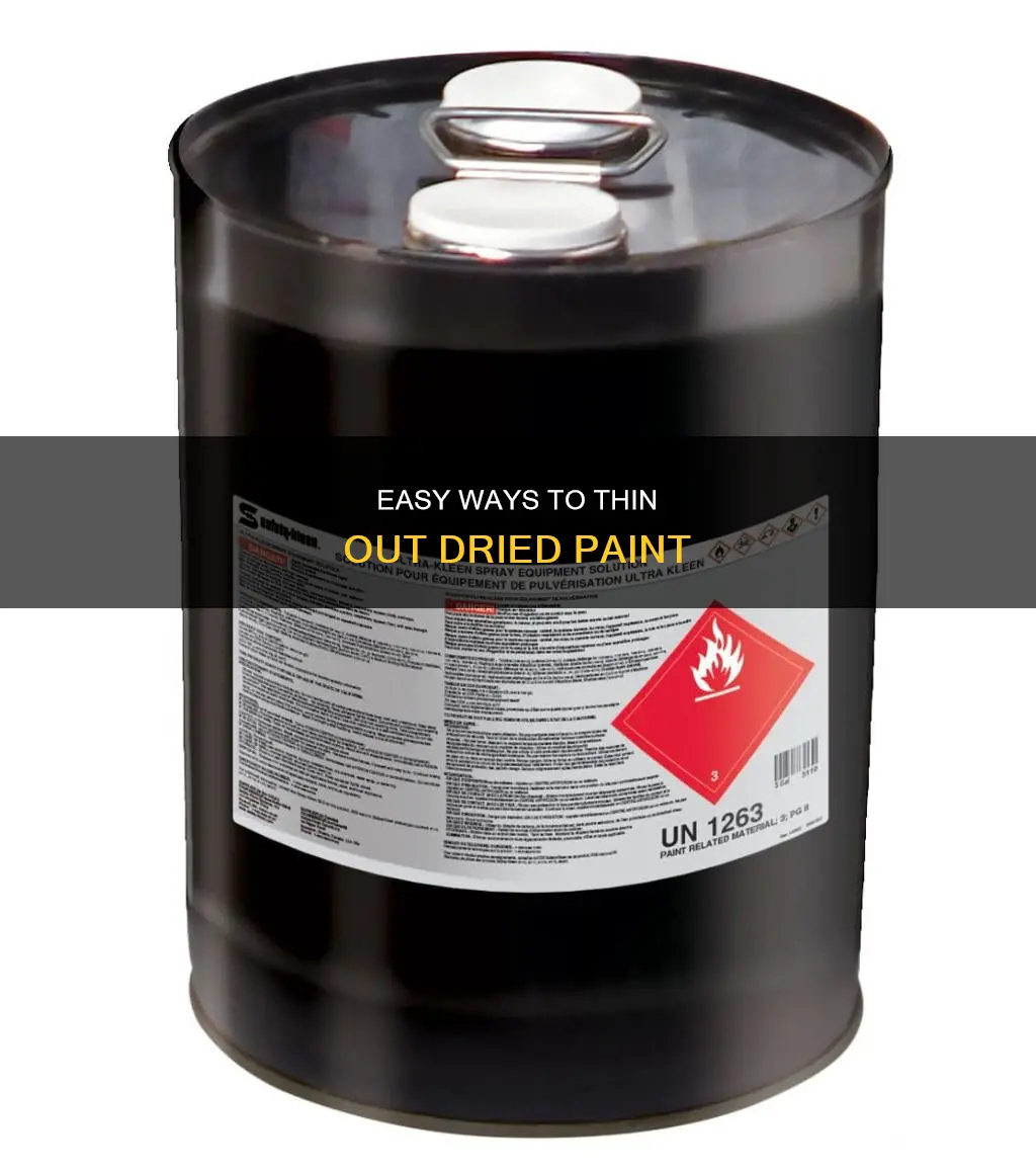 Easy Ways To Thin Out Dried Paint | CyPaint