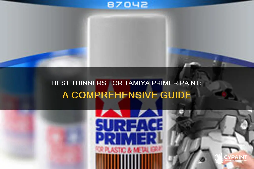 Best Thinners For Tamiya Primer Paint: A Comprehensive Guide | CyPaint