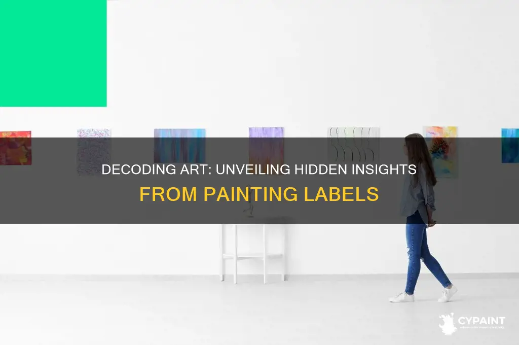 Decoding Art: Unveiling Hidden Insights From Painting Labels | CyPaint