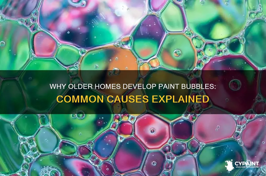 Why Older Homes Develop Paint Bubbles: Common Causes Explained | CyPaint