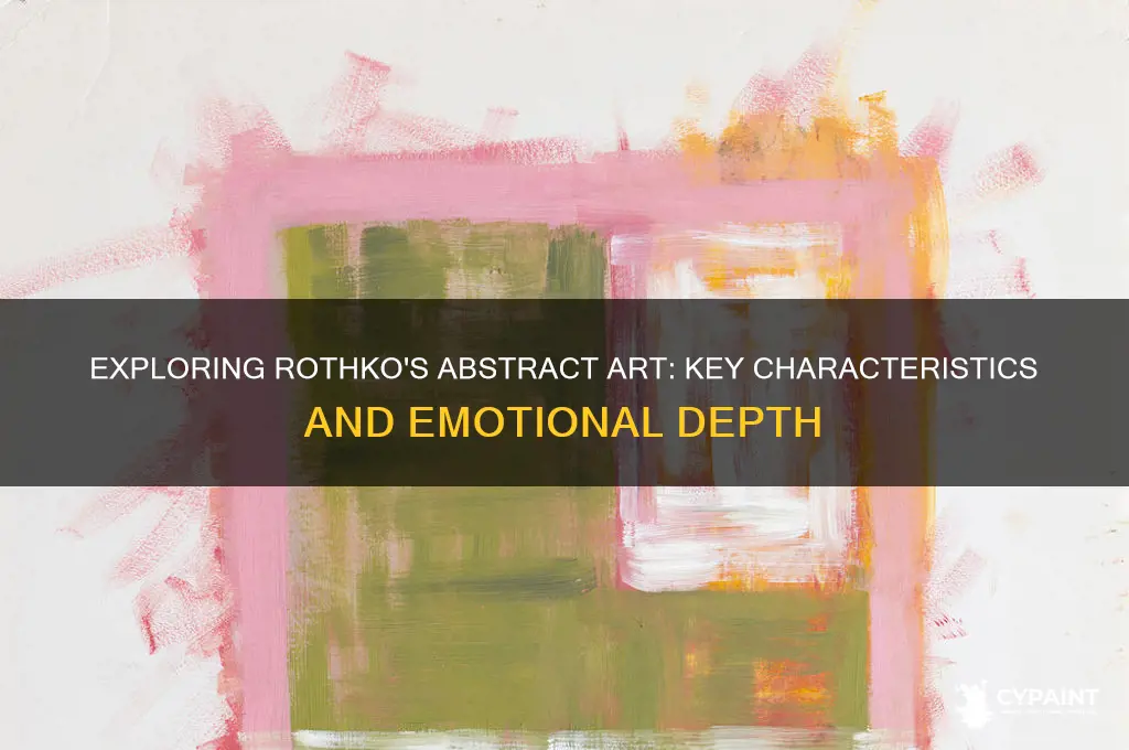 Exploring Rothko's Abstract Art: Key Characteristics And Emotional ...