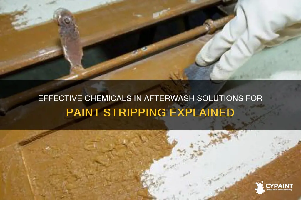 Effective Chemicals In Afterwash Solutions For Paint Stripping ...