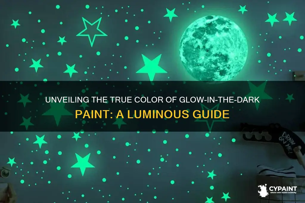 Unveiling The True Color Of Glow-In-The-Dark Paint: A Luminous Guide ...