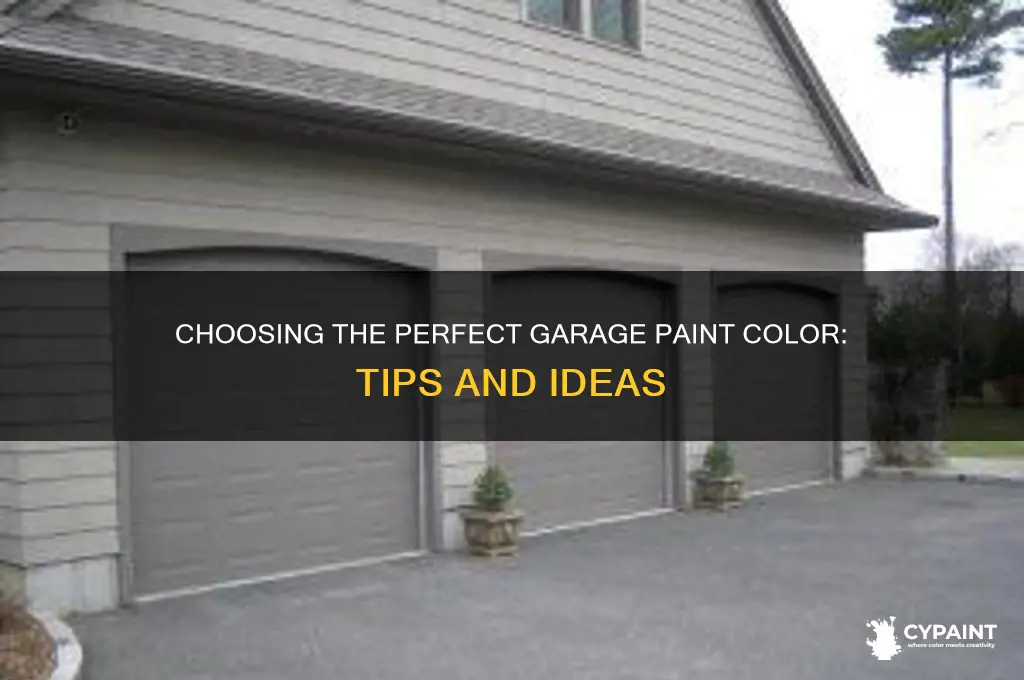 Choosing The Perfect Garage Paint Color: Tips And Ideas | CyPaint