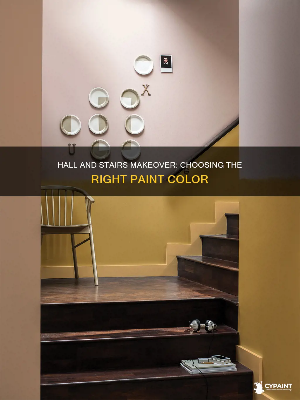 Hall And Stairs Makeover: Choosing The Right Paint Color | CyPaint