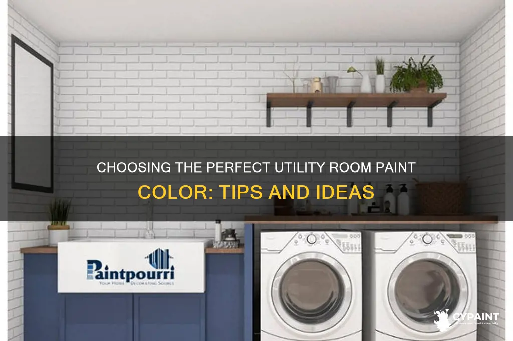 Choosing The Perfect Utility Room Paint Color: Tips And Ideas | CyPaint