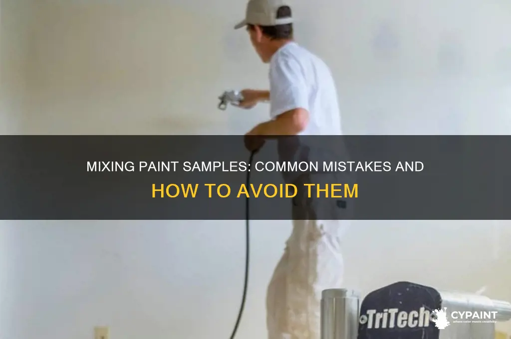 Mixing Paint Samples: Common Mistakes And How To Avoid Them | CyPaint