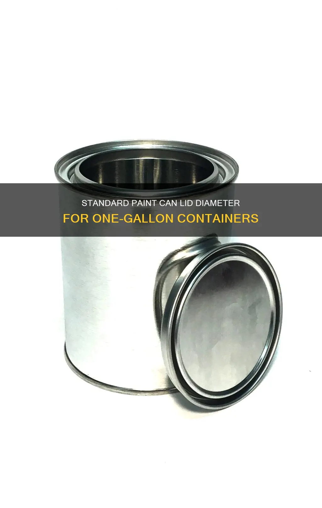 Standard Paint Can Lid Diameter For One-Gallon Containers | CyPaint