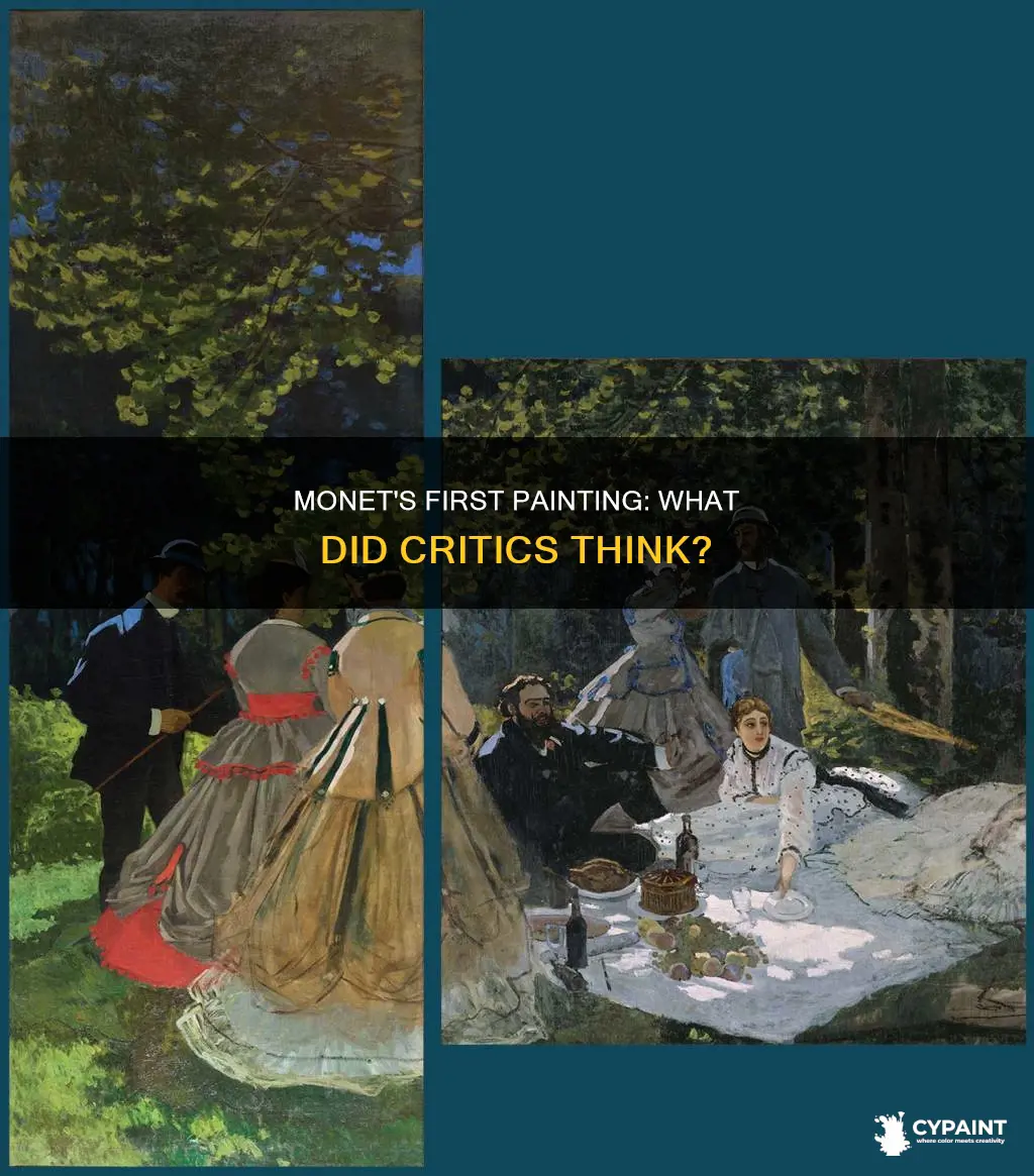 Monet's First Painting: What Did Critics Think? | CyPaint