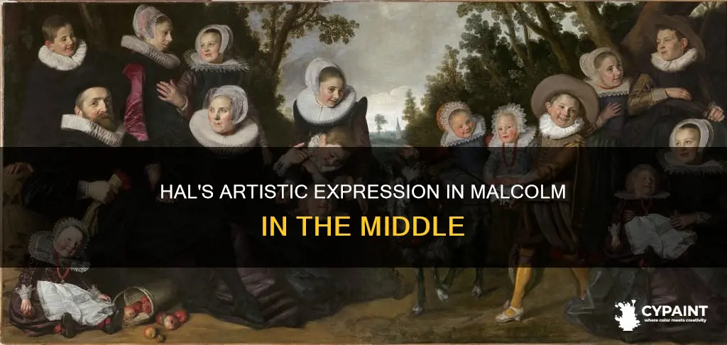 Hal's Artistic Expression In Malcolm In The Middle | CyPaint