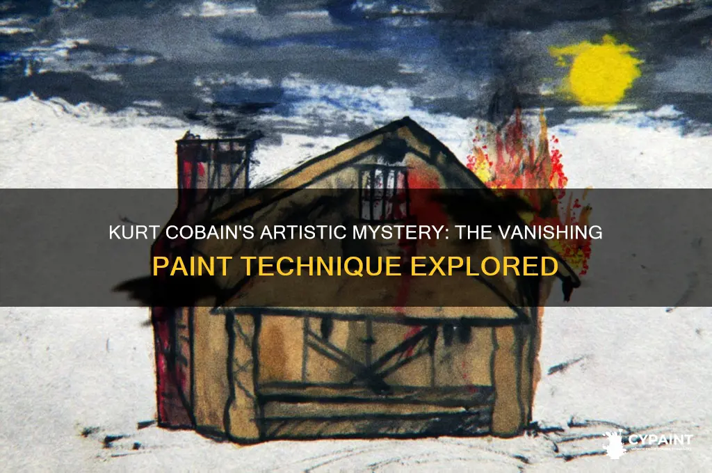 Kurt Cobain's Artistic Mystery: The Vanishing Paint Technique Explored ...