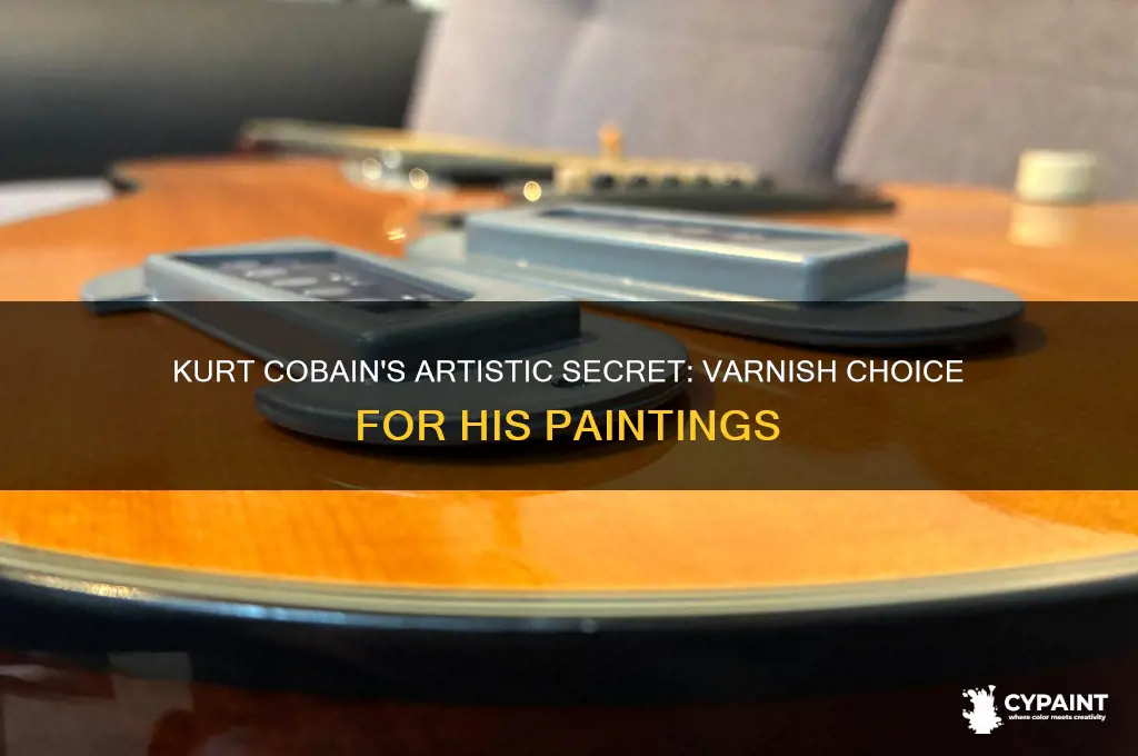 Kurt Cobain's Artistic Secret: Varnish Choice For His Paintings | CyPaint